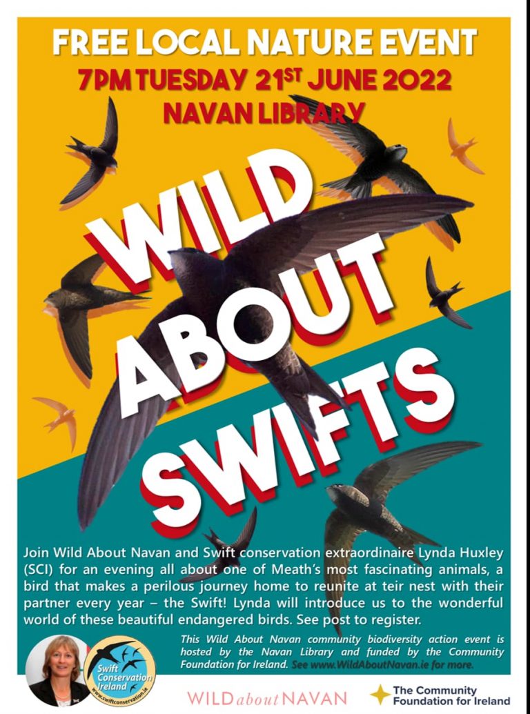 Talk - Tuesday 21 June 7pm in Navan Library by Lynda Huxley for Wild ...